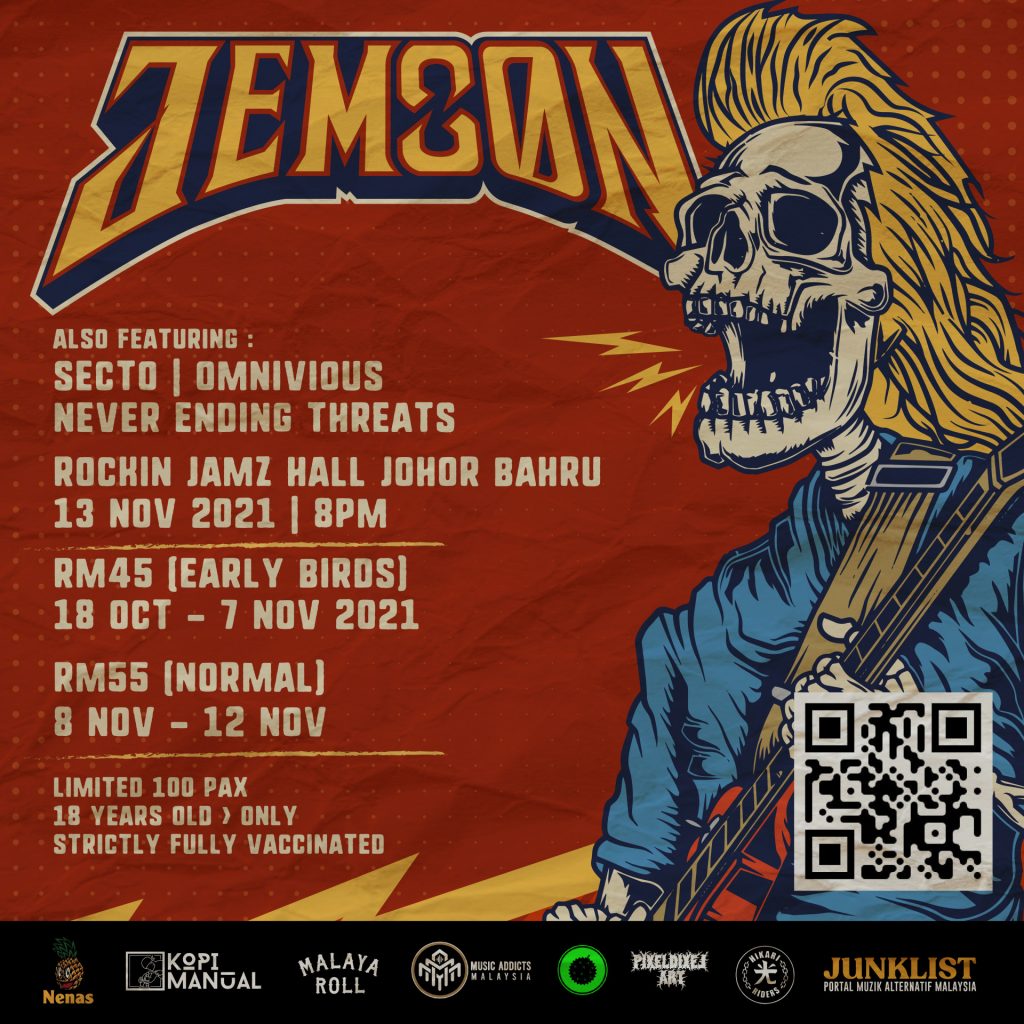 Jemson Teruskan Momentum di Johor Bahru - Music Addicts Malaysia